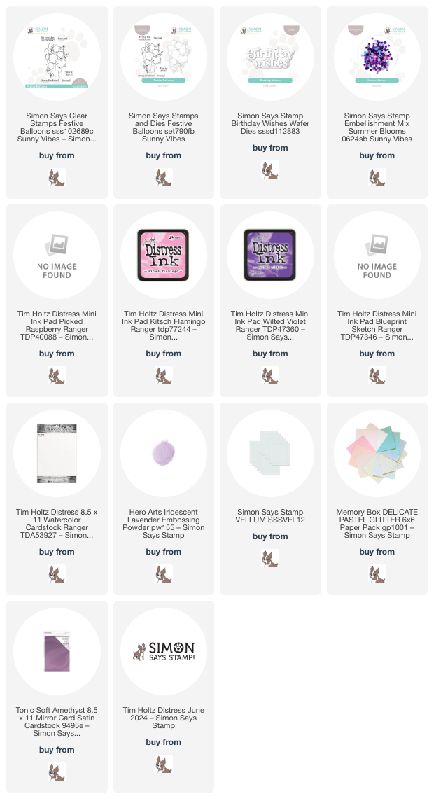 Distress Watercolored Balloons + Last Days of the Distress Ink Sale!
